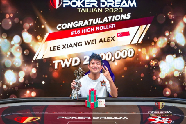 Alex Lee Only Knows Gold in 2023 - Four Tournaments, Four Trophies ...