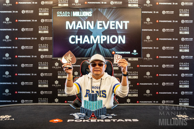 Jose Drilon Wins the Okada Manila Millions Main Event After an ICM Deal ...