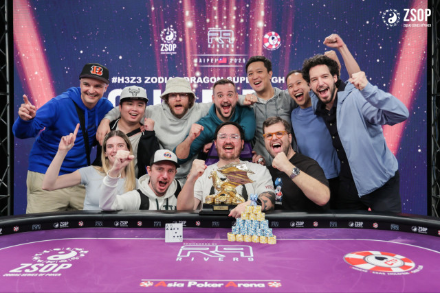 Zodiac Series Of Poker Taipei 2025: Dylan Foster Claims ZSOP Dragon Super High Roller ...