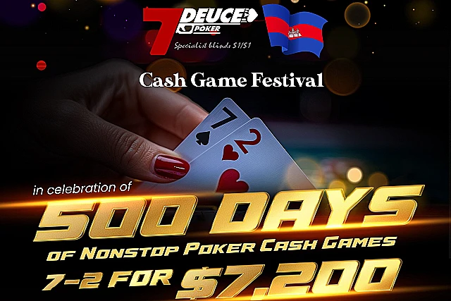 7Deuce Poker Room Hosts Cash Game Festival To Celebrate 500 Days ...