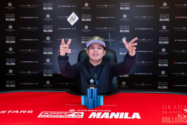 Okada Manila Millions 2025: Rene Mar David Wins Micro Main Event Plus ...