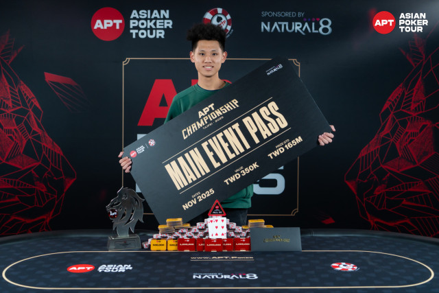 APT Taipei 2025: Shi Rong Wang Wins National Cup, Joseph Cheong Tops Super High Roller Day 1 ...
