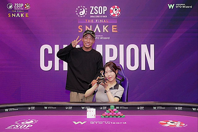 ZSOP: The Final Snake Taipei 2025: Jinwoo Jung Tops High Roller Double ...