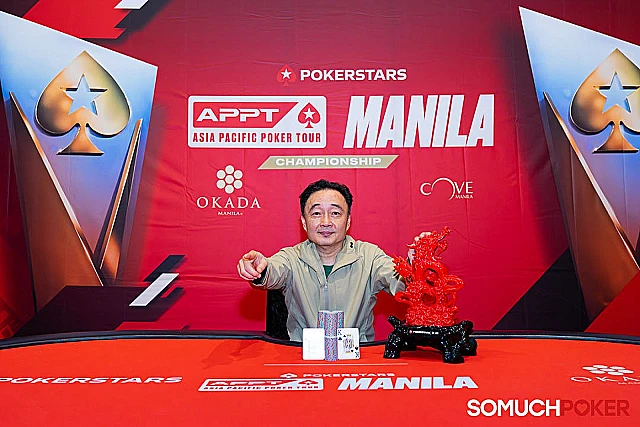 APPT Manila Championship 2025: Alex Chong Tops PokerStars Red Dragon ...