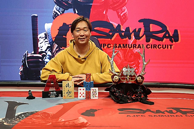 AJPC Samurai Circuit: Chun Yu Ma Claims Mini Main Event Title | LifeofPoker