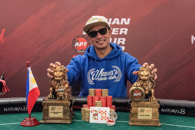 Moses Saquing Wins The APT Manila 2022 Main Event for Php 4,915,100 ...