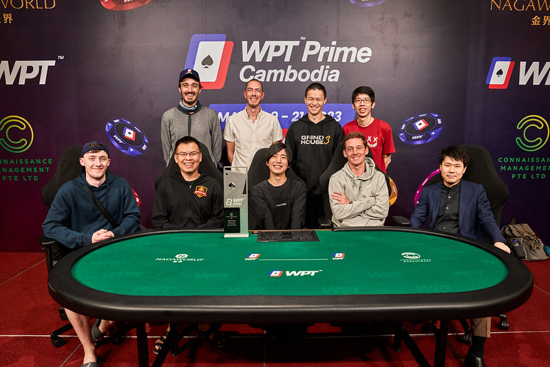 Charlie Chiu leads WPT Prime Cambodia Main Event Final Table | LifeofPoker