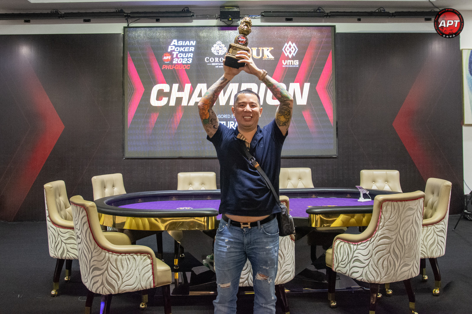 APT Super High Roller Final 8 Payout