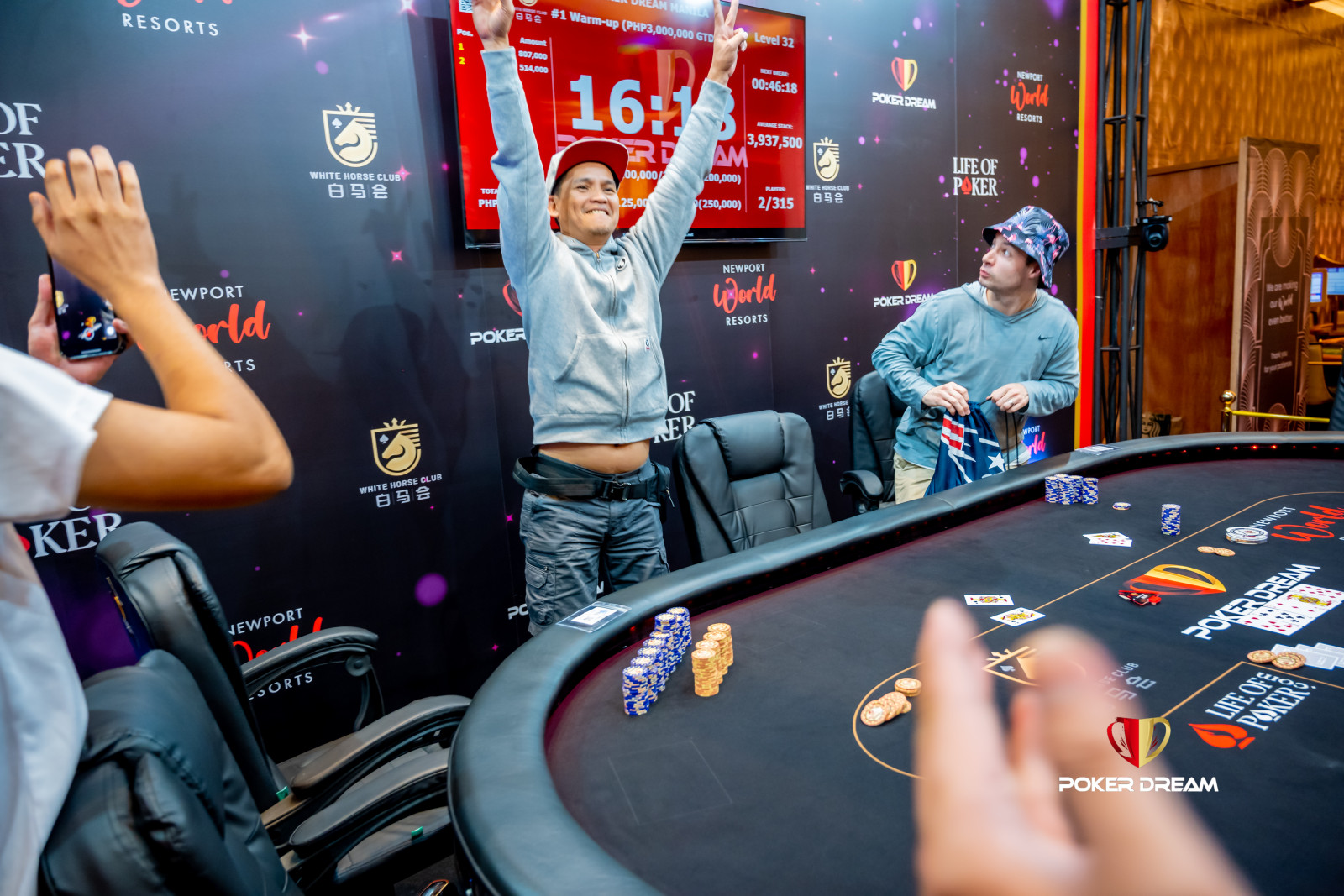 Ricardo Singapan ensures that the first Poker Dream Trophy remains on ...