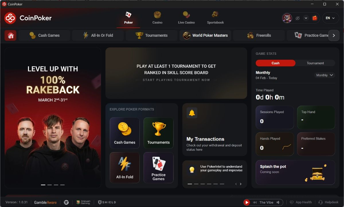 CoinPoker Launches Major Software Update With New Design and Integrated ...